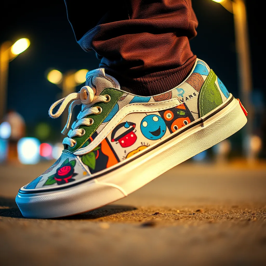 The Role of Custom Vans in Men's Skateboarding Culture