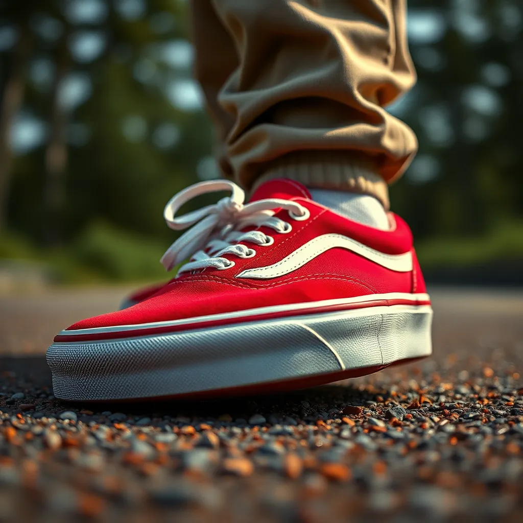 A Deep Dive into All Red Vans Shoes: Style & Culture