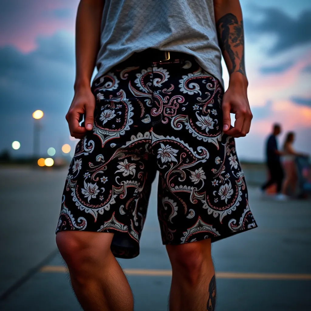 Exploring Black Paisley Shorts: Style Meets Functionality