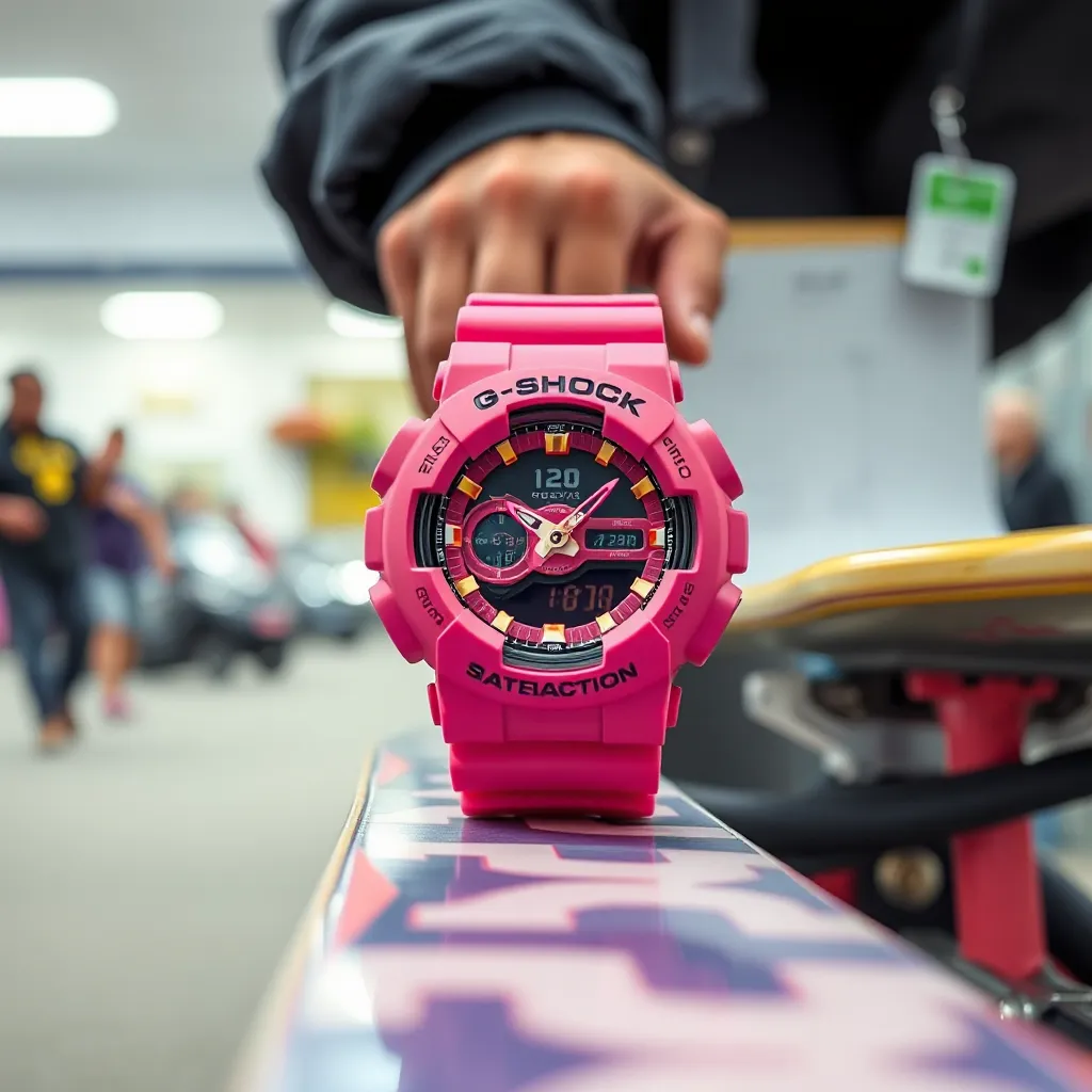 G-Shock Pink: A Fusion of Style and Skate Culture