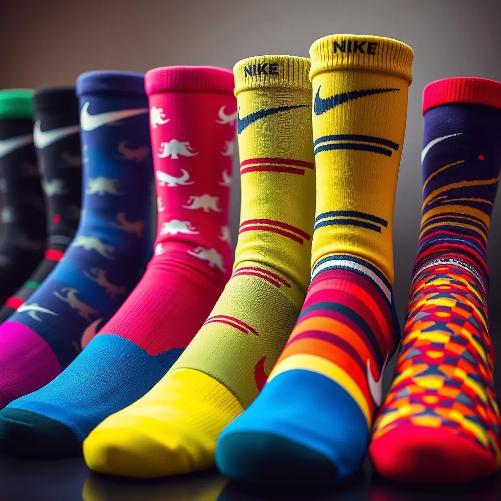 Exploring Multicolor Nike Socks: Style Meets Functionality