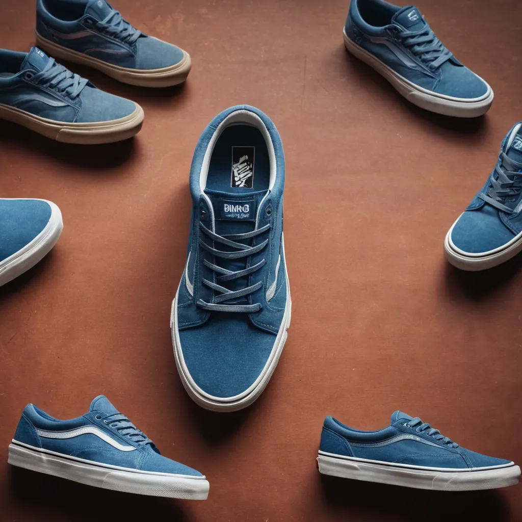 A Deep Dive into Vans Rowan Blue Sneakers