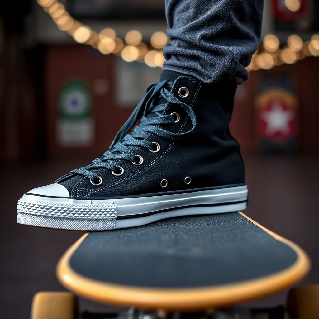 Exploring Black Converse High Tops for Skateboarders