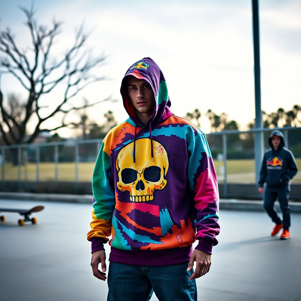 Exploring Funky Men's Hoodies in Skate Culture