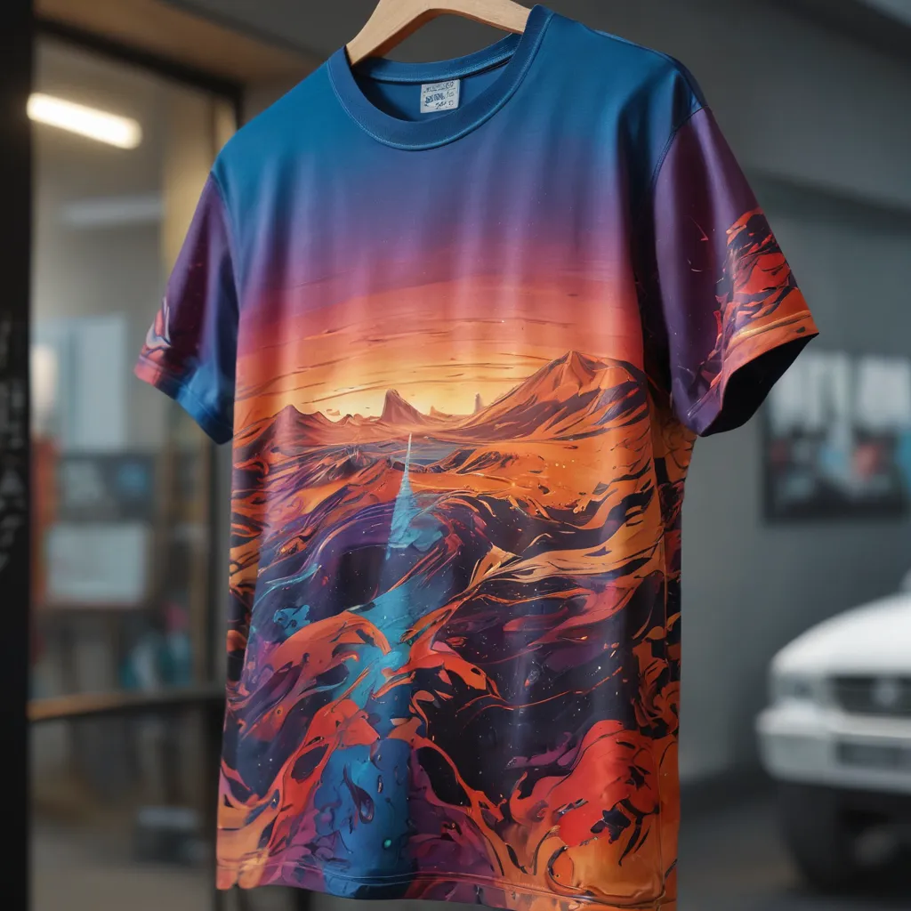 The All-Over Print T-Shirt: Cultural Impact and Design