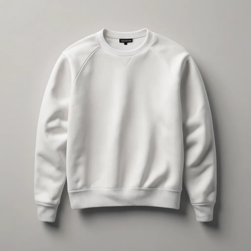 The All-White Crew Neck Sweatshirt: A Deep Dive