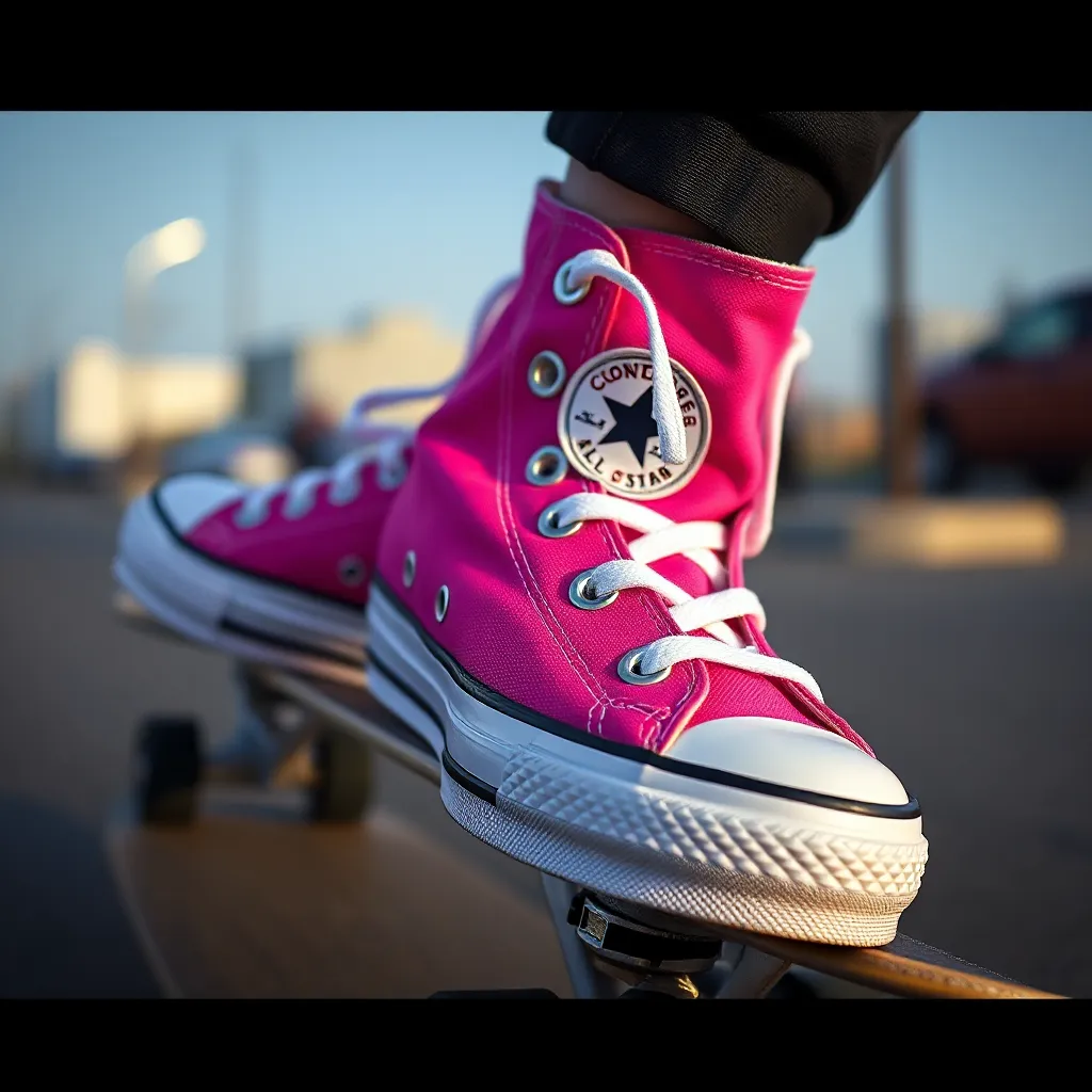 The Cultural Influence of Chuck Taylor Pink High Tops in Skateboarding