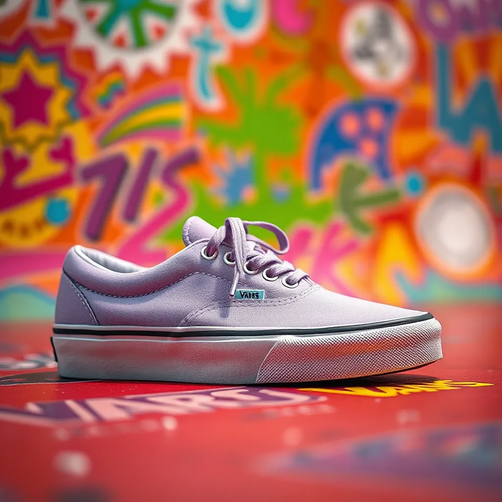 Vans Shoes in Lavender: Style Meets Performance