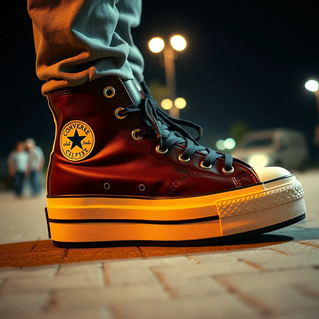 Exploring Brown Hightop Platform Converse in Skate Culture