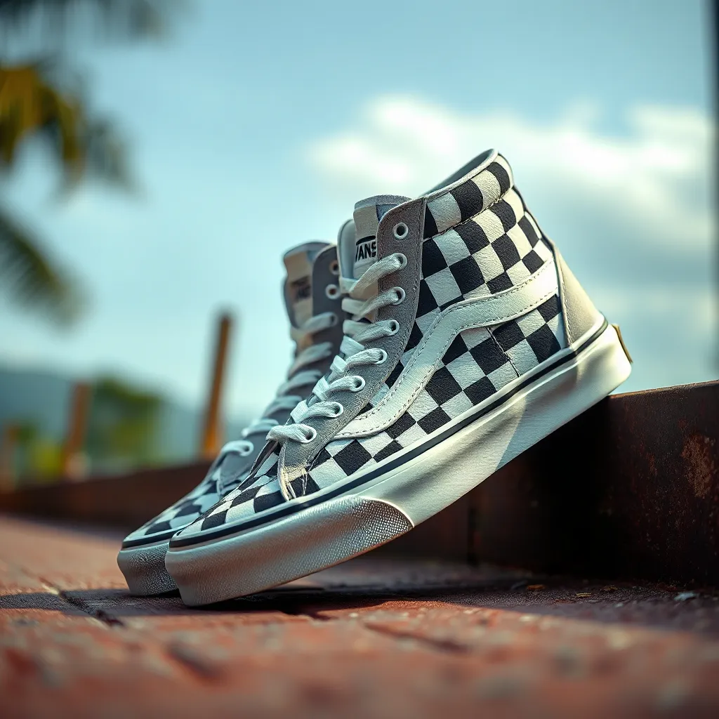 The Allure of Vans High Tops Checker in Skate Culture